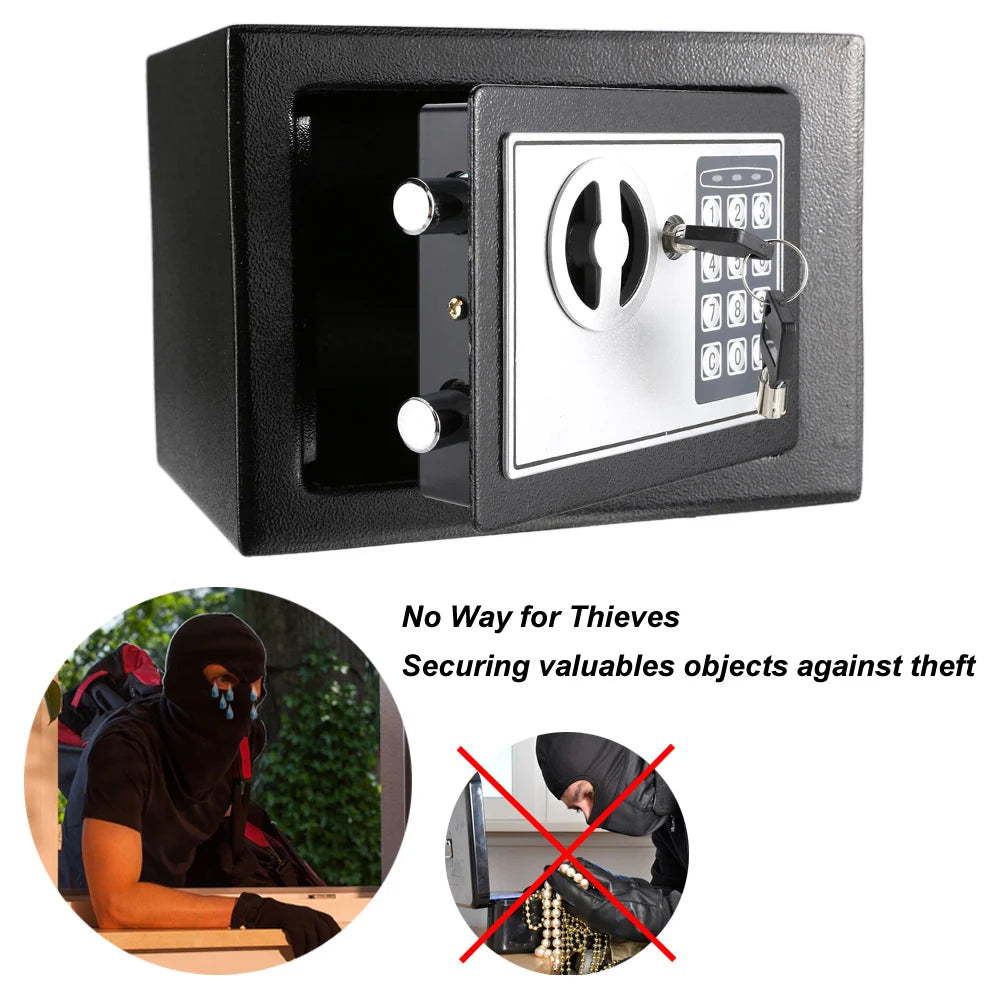Electronic Digital Keypad Lock Safe Security Box